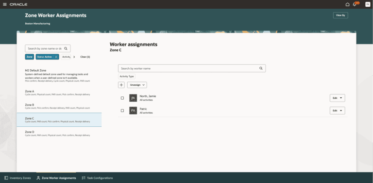 Oracle ERP Update 25C: Inventory Managment