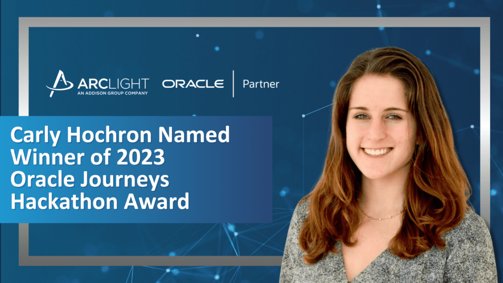Carly Hochron of ArcLight Consulting Named Among Winners of 2023 Oracle ...