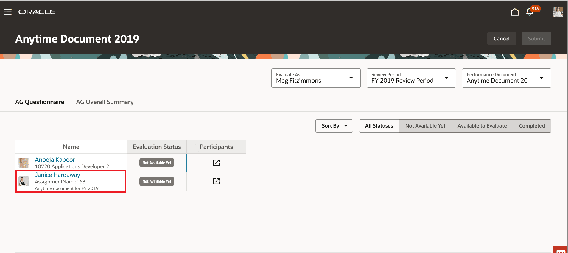 Oracle HCM Update 24B: Talent Management