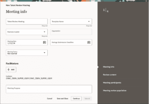 Oracle HCM Update 24B: Talent Management