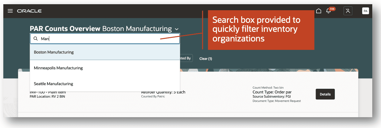 Oracle ERP Update 24C: Inventory Management