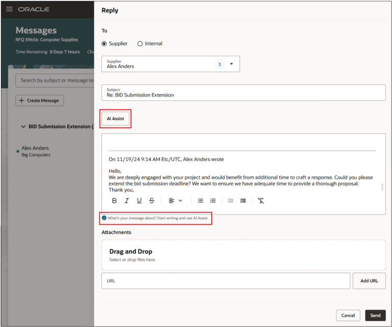 Oracle ERP Updates 25A: Procurement