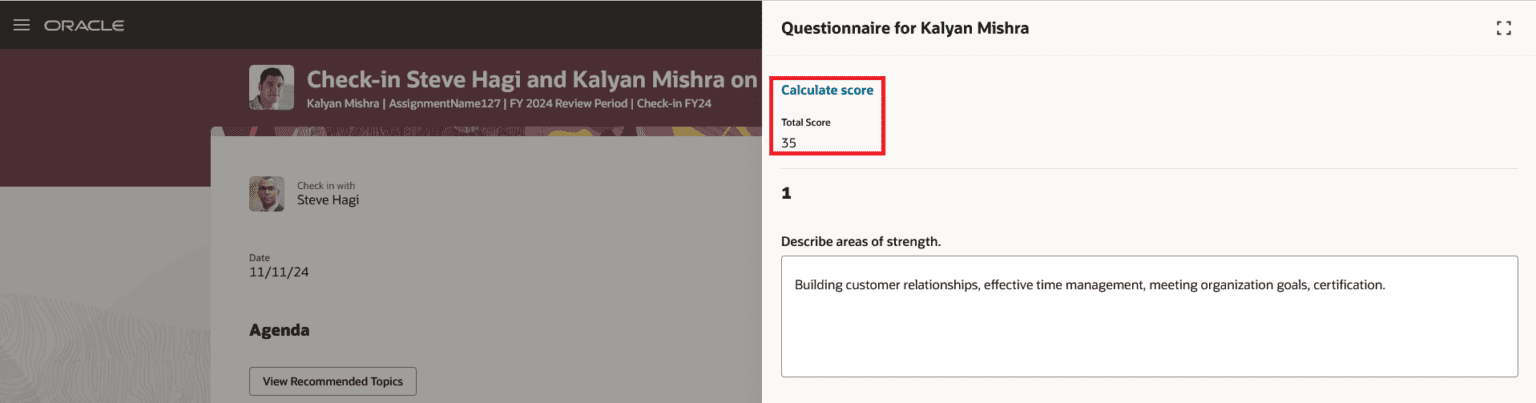 Oracle HCM Update 25A: Talent Management