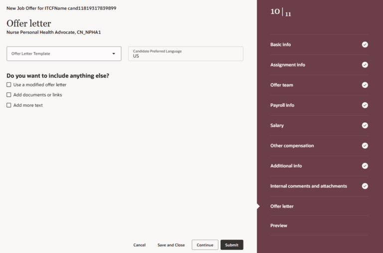 Oracle HCM Update 25C: Recruiting & Opportunity Marketplace