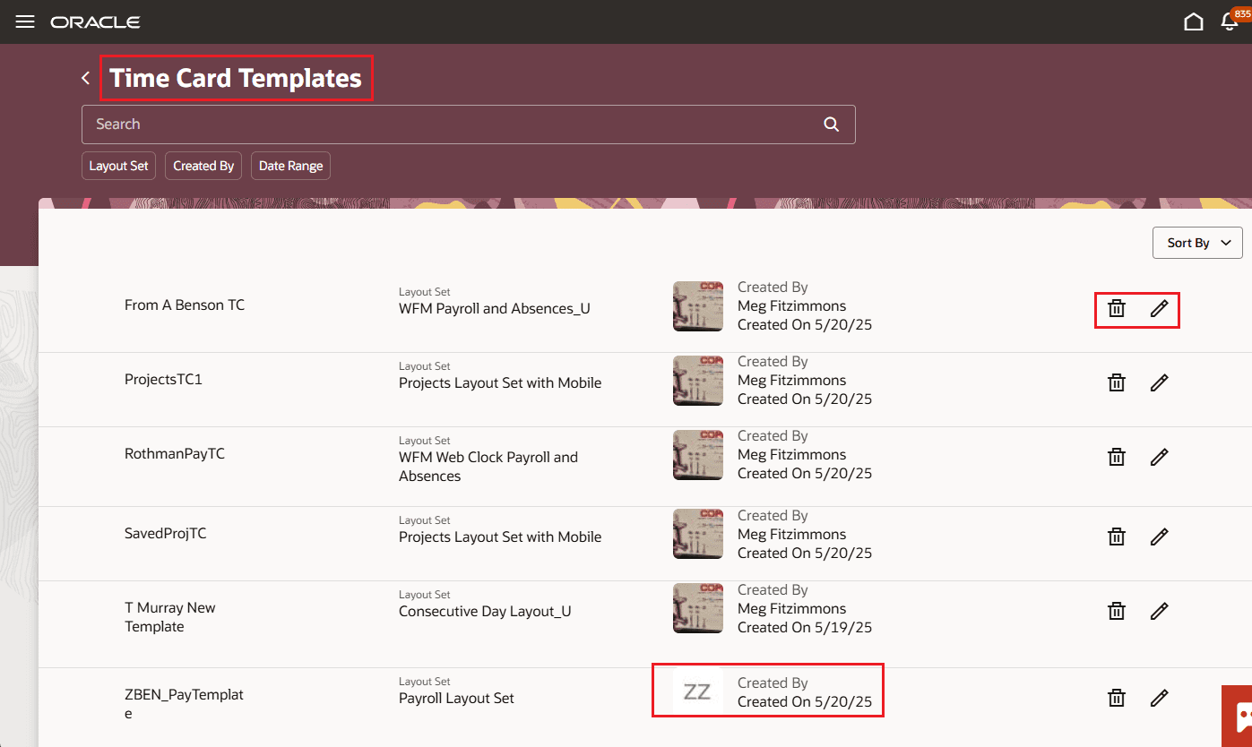 Oracle HCM Update 25C: Time & Labor