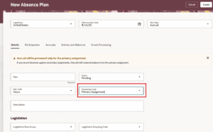Oracle HCM Update 25D: Absence Management