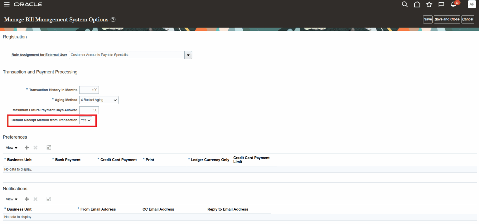 Oracle ERP Update 25D: Financials