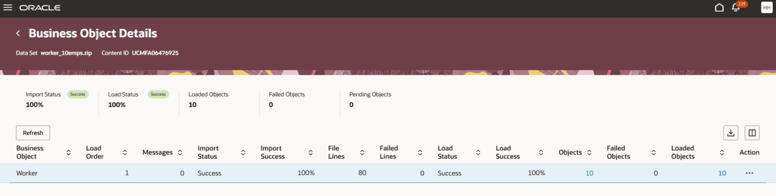 Oracle HCM Update 25D: Cloud Common