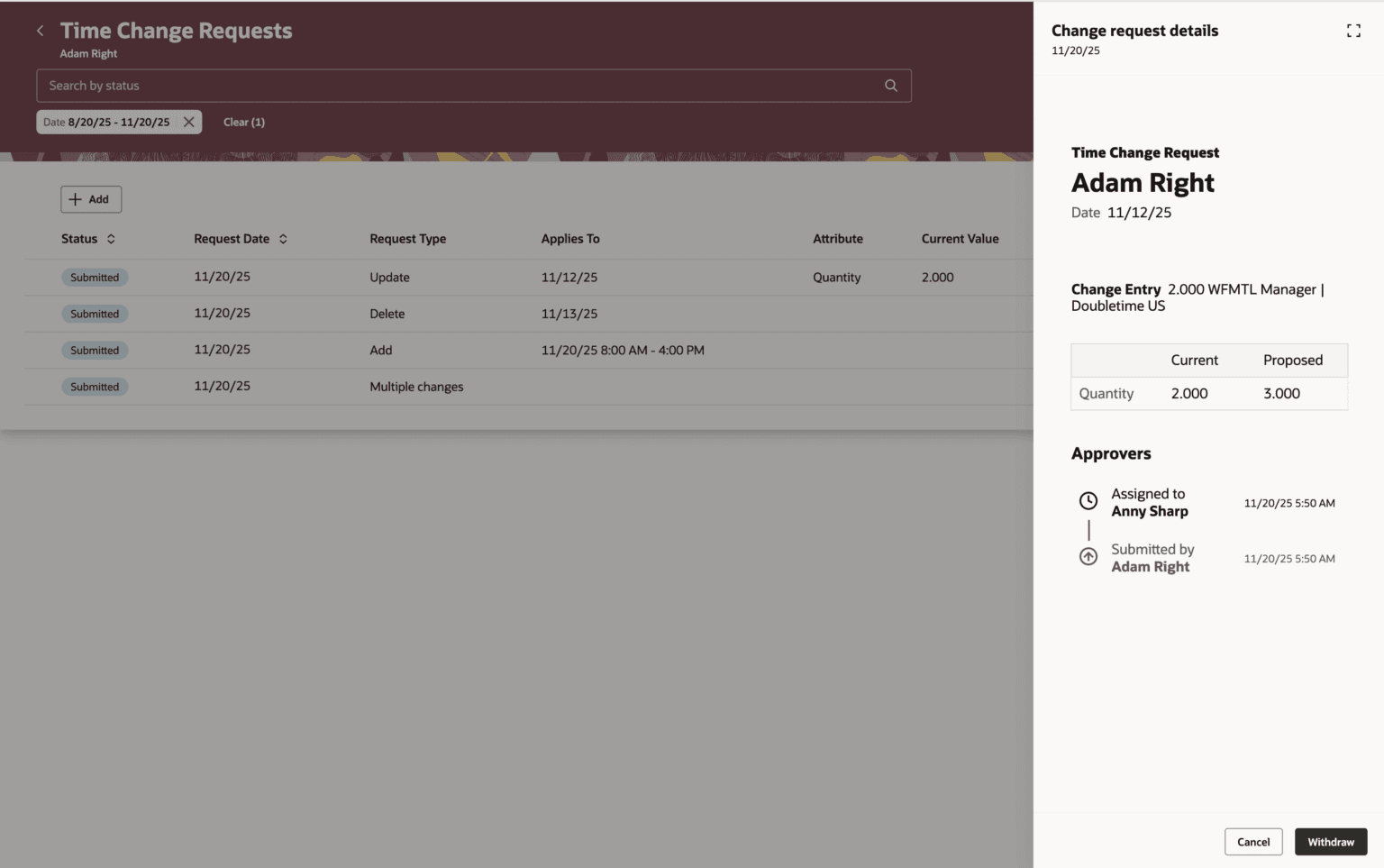 Oracle HCM Time and Labor Cloud 26A