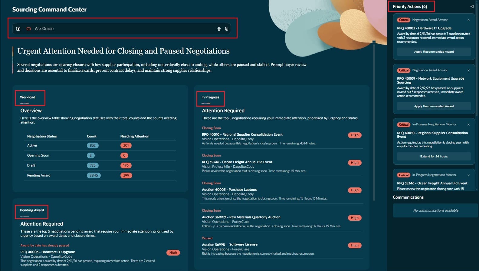 Oracle ERP Procurement Cloud 26B